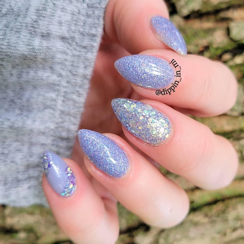 Periwinkle Sprinkle – All Powdered Up